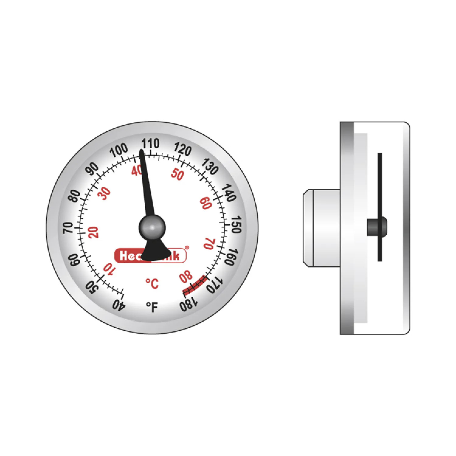 HEATLINK 79942 PAIR THERMOMETERS FOR TWISTSEAL MINI UNION CROSS TEE END ...