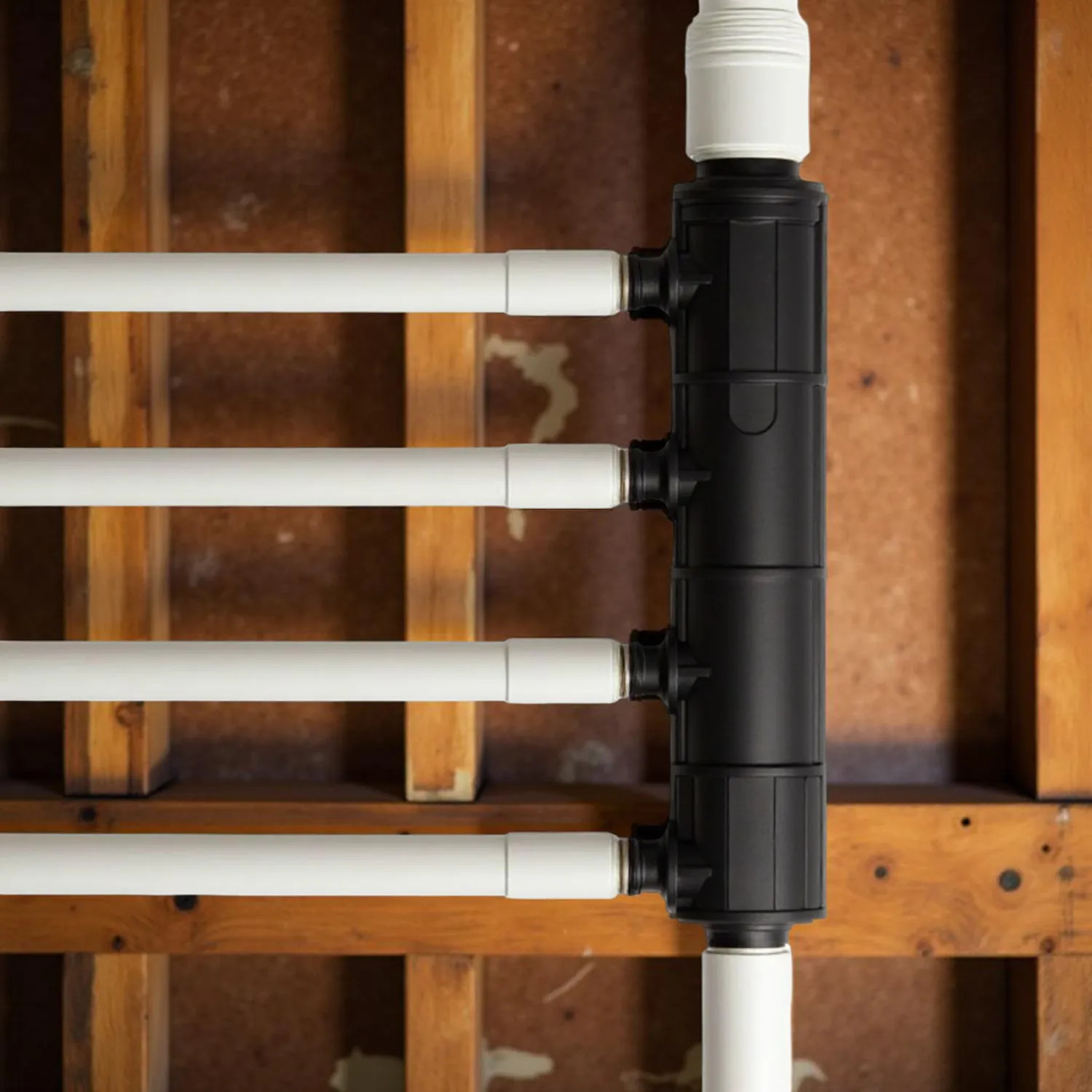HEATLINK 14704 4 PORT SINGLE ROW, 1" PEX 3/4"PEX FLOW THROUGH HPP ...