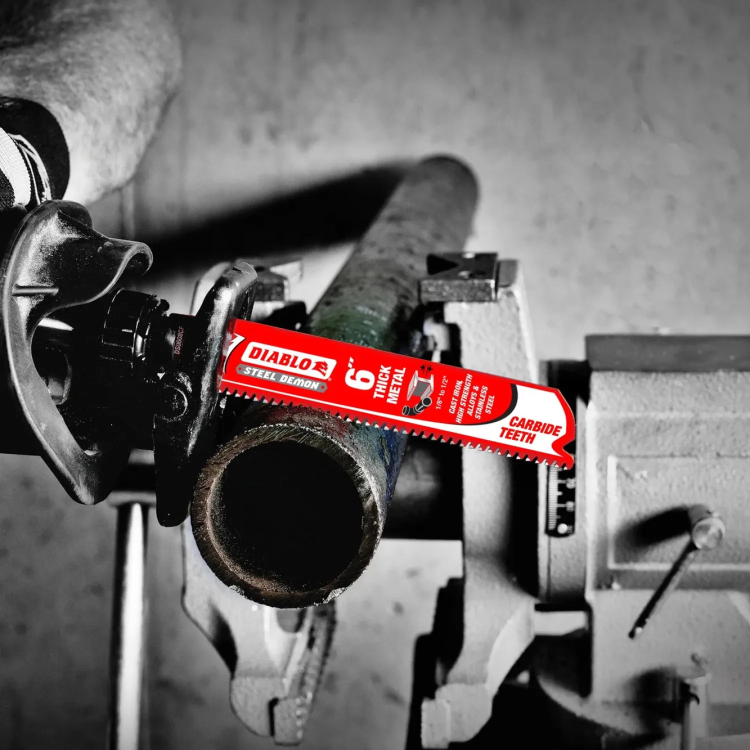 Diablo 6" 8TPI Steel Demon Carbide Teeth Reciprocating Saw Blade for ...