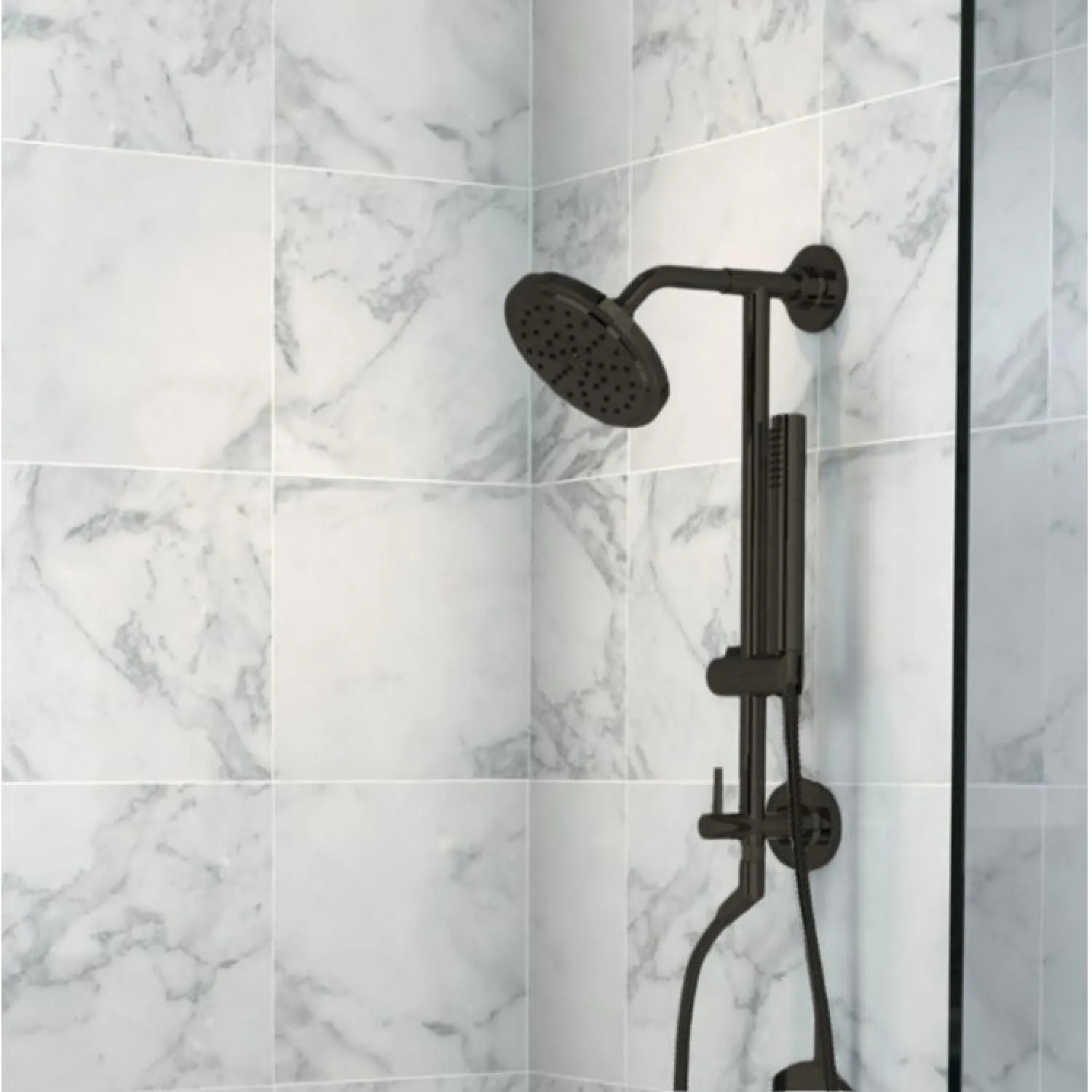 Moen 7" Single-Function Round Rainshower Showerhead with Immersion ...