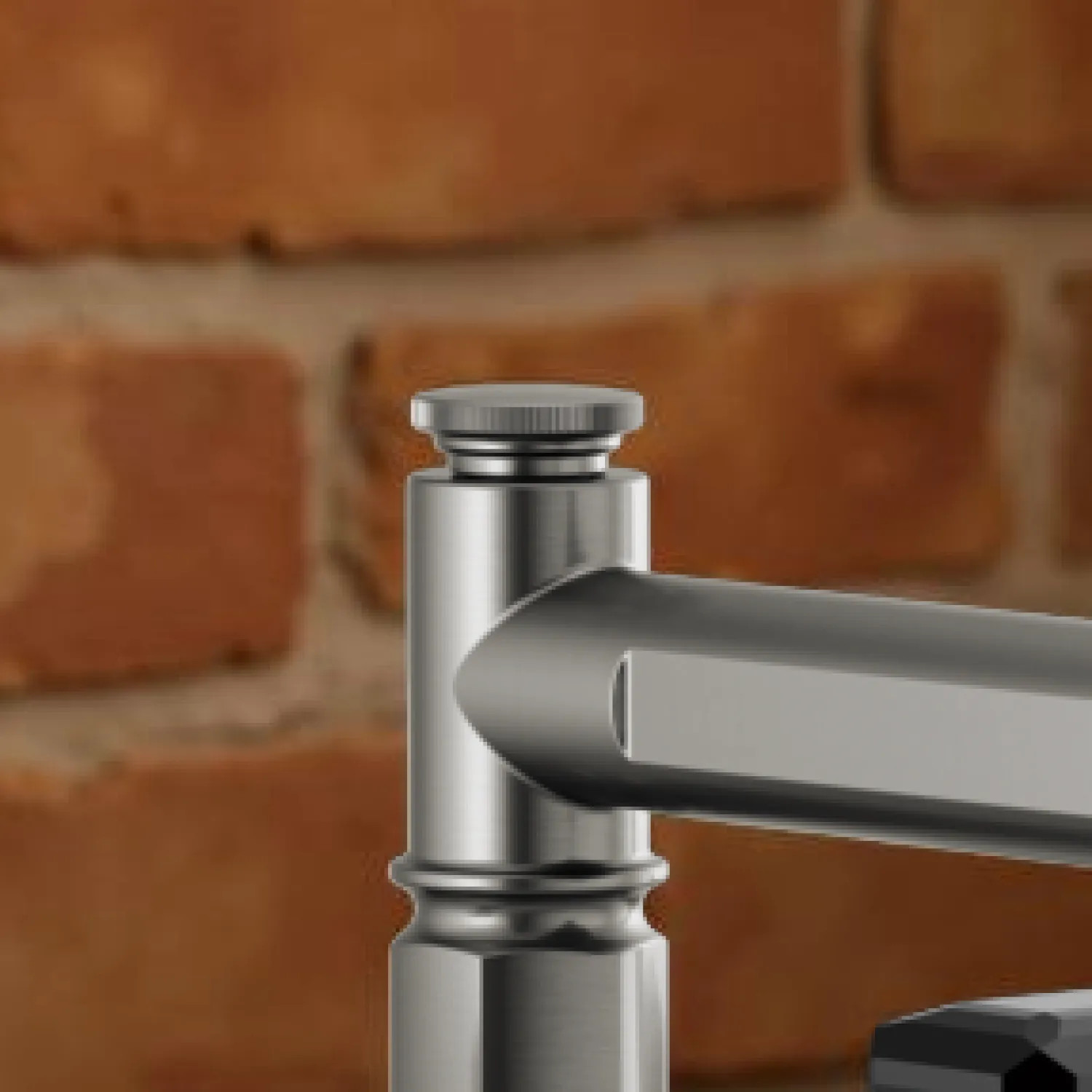 Brizo Invari Roman Tub Filler Finial, Brilliance Luxe Steel - RP101136SL