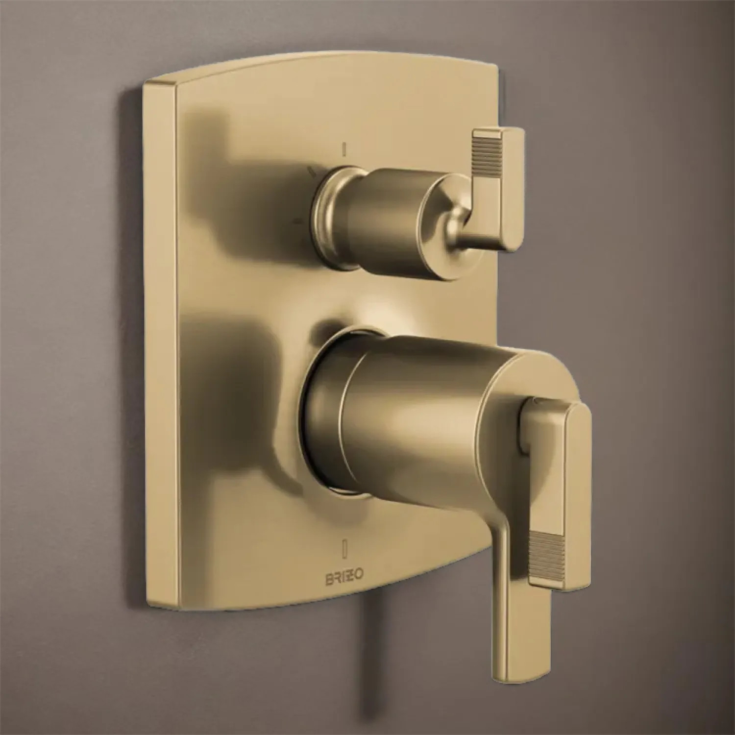 Brizo Kintsu and Allaria TempAssure Thermostatic Valve Trim with ...
