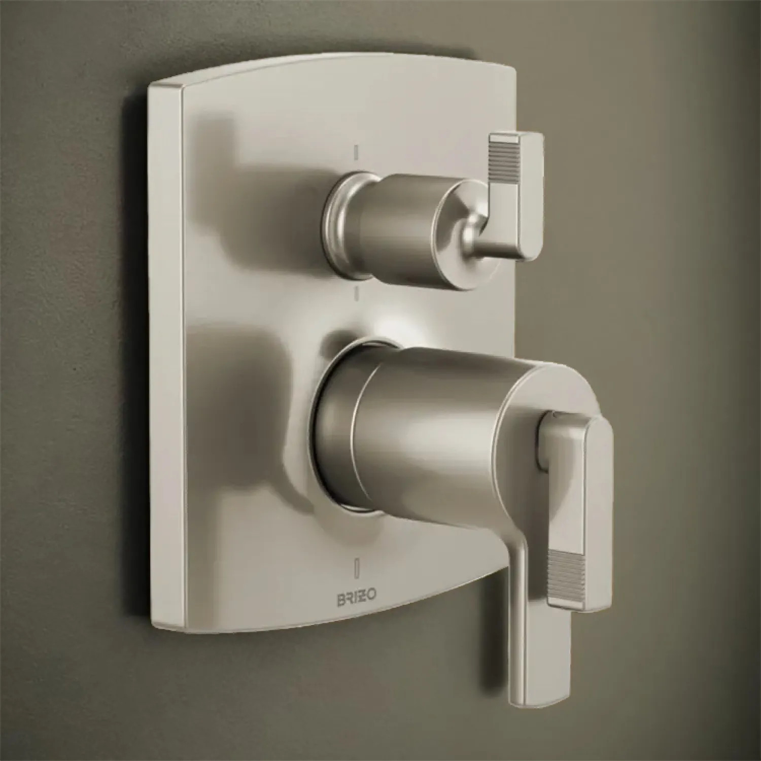 Brizo Kintsu and Allaria TempAssure Thermostatic Valve Trim with Six ...