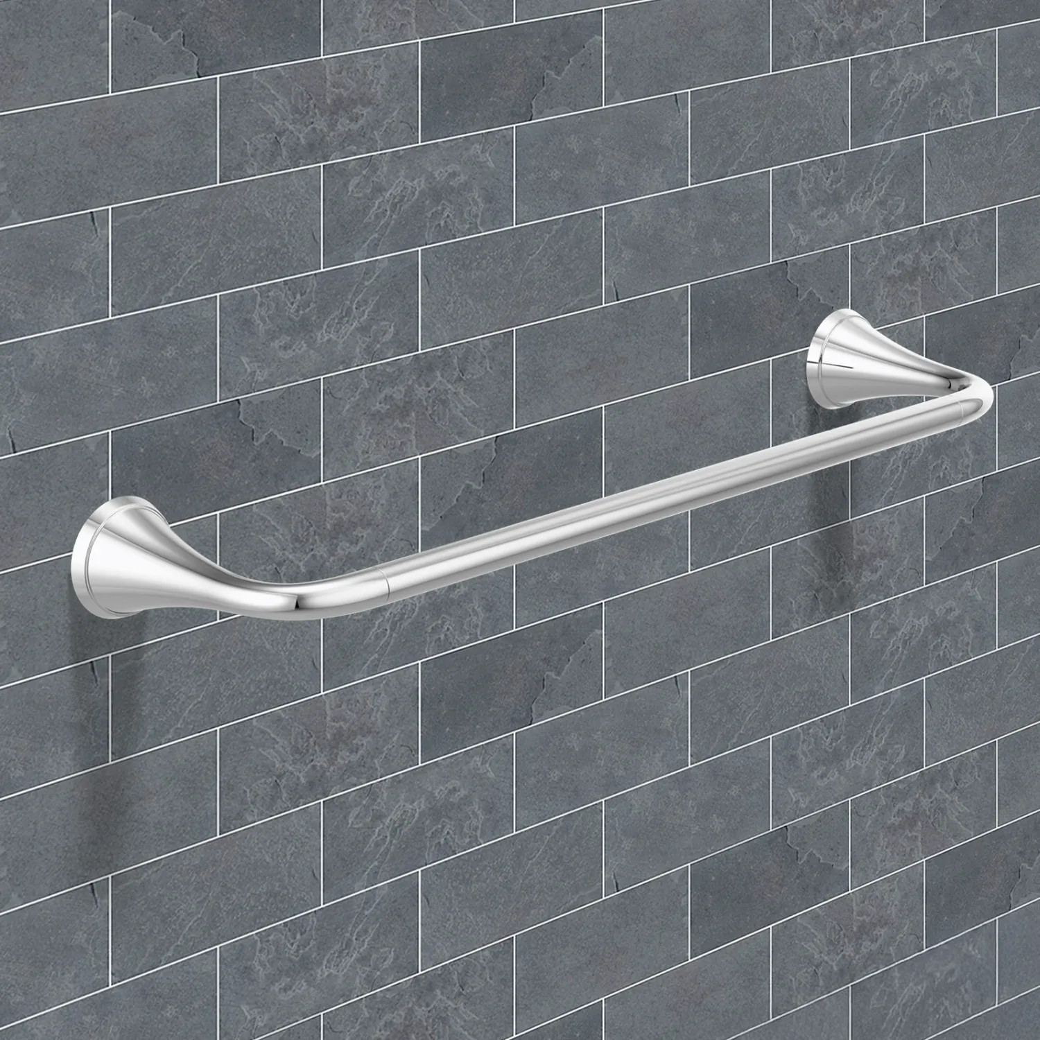 Delta Kayra 18" Towel Bar with Mounting Hardware, Chrome - 73318