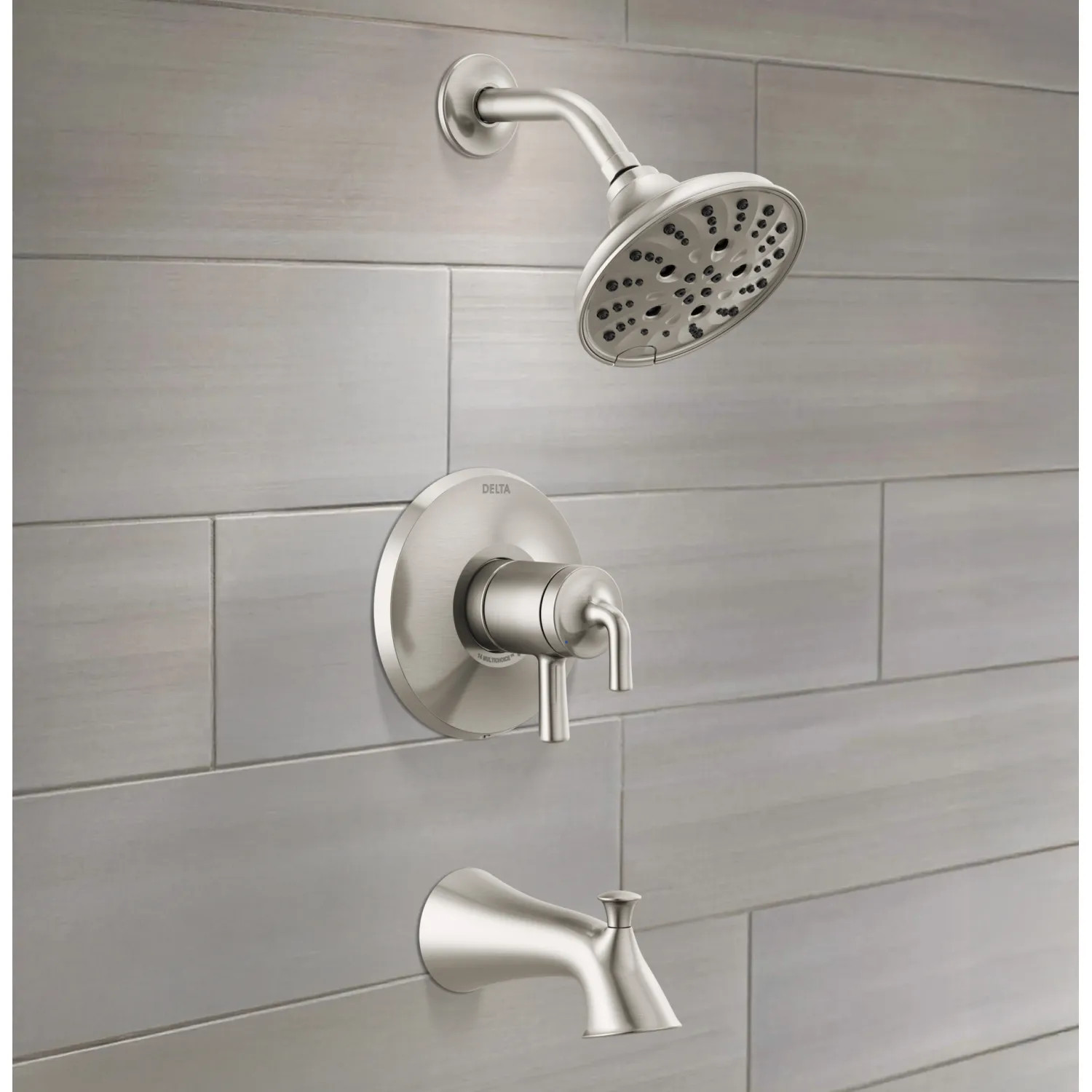 Delta Kayra Monitor 17 Series Tub & Shower Trim, Pressure Balance, Two ...