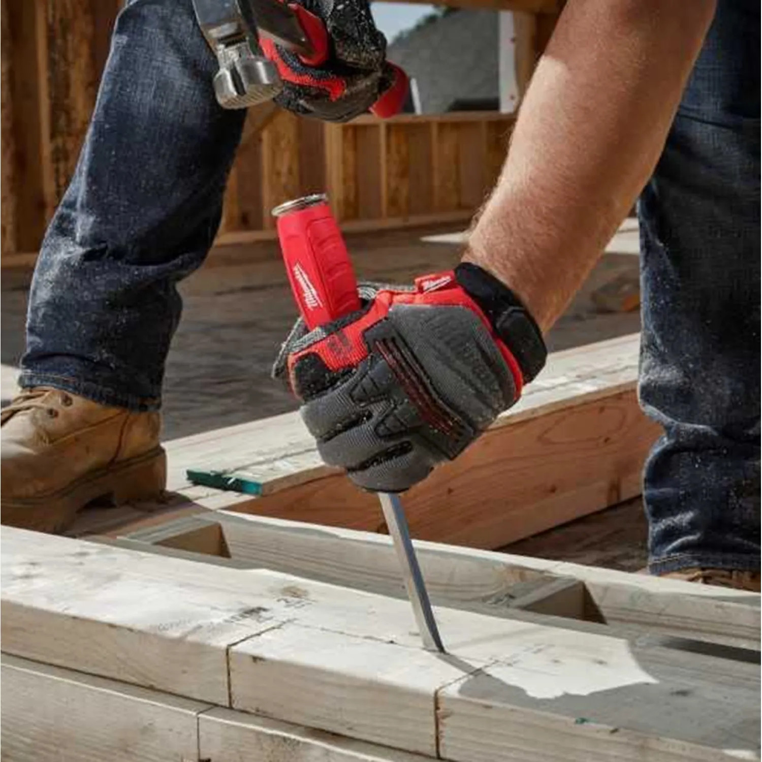 Milwaukee Demolition Screwdriver with 1/2" Tip, Wrench-Ready Shank, and ...