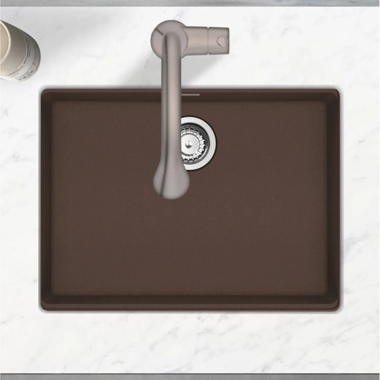 Franke Maris 25" x 19" Undermount Single-Bowl Kitchen Sink w/ Basket ...