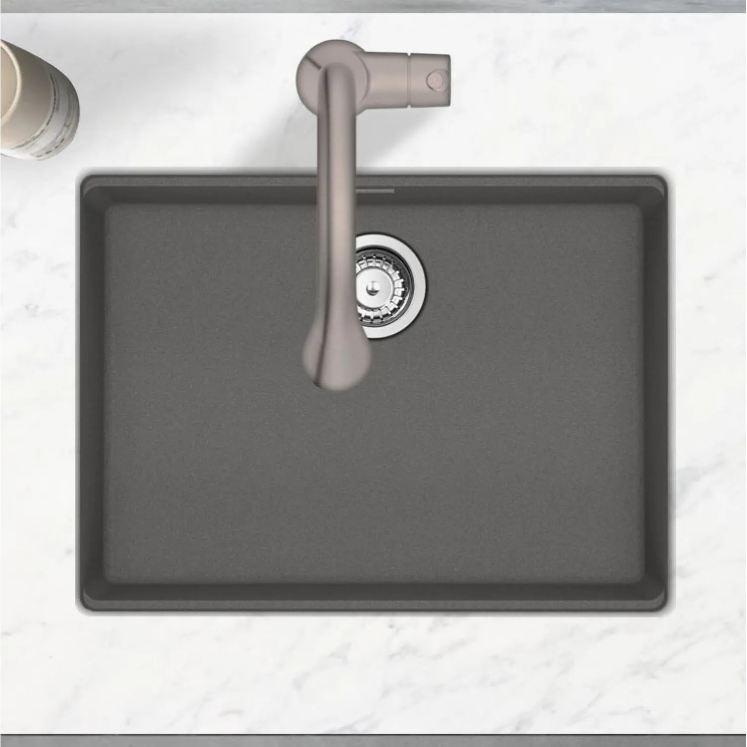 Franke Maris 25" x 19" Undermount Single-Bowl Kitchen Sink w/ Basket ...