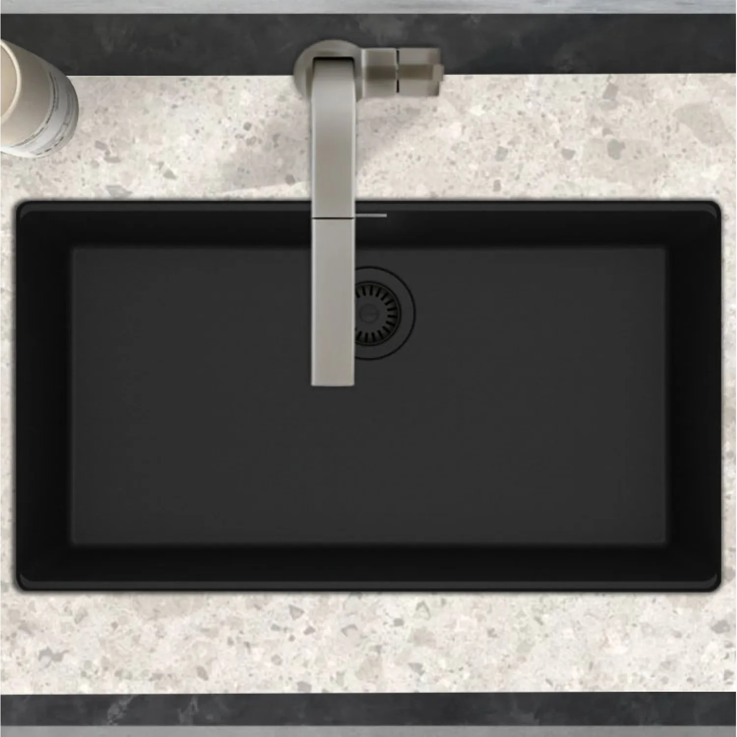 Franke Maris 33" x 19" Undermount Single-Bowl Kitchen Sink, Granite ...