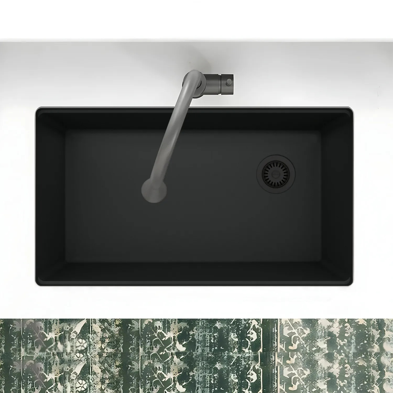 Franke Maris 33" x 19" Undermount Single-Bowl Kitchen Sink, Fragranite ...