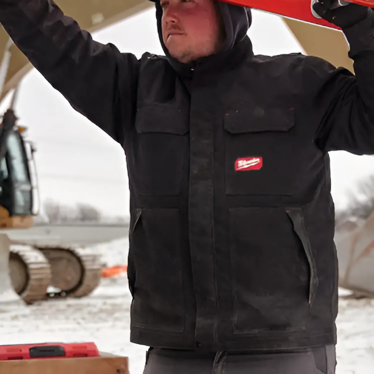 Milwaukee Medium Black FREEFLEX Insulated Jacket - 256B-M