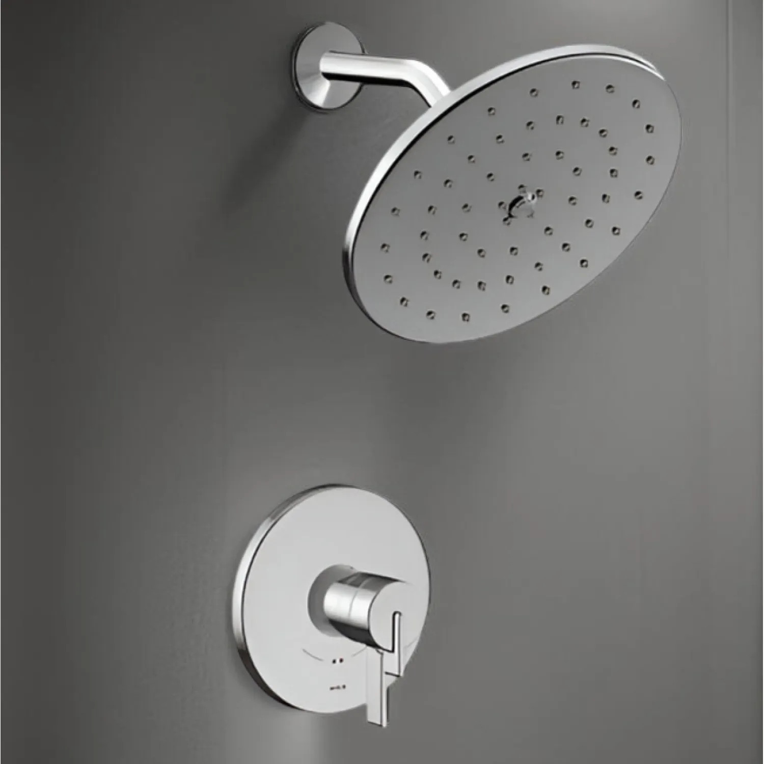 Moen CIA 10" Raincan Shower Faucet, Lever Handle, Single Function, M ...