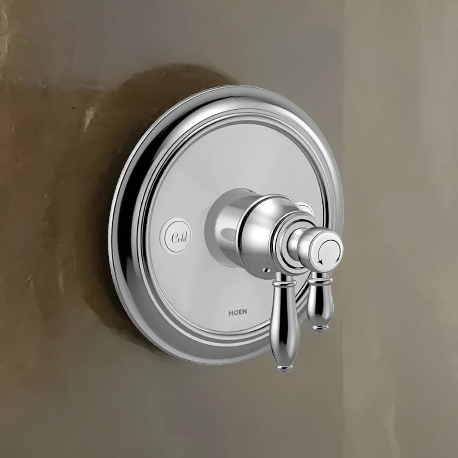 Moen Weymouth Two-Handle Valve Only Trim with Flow Control and ...