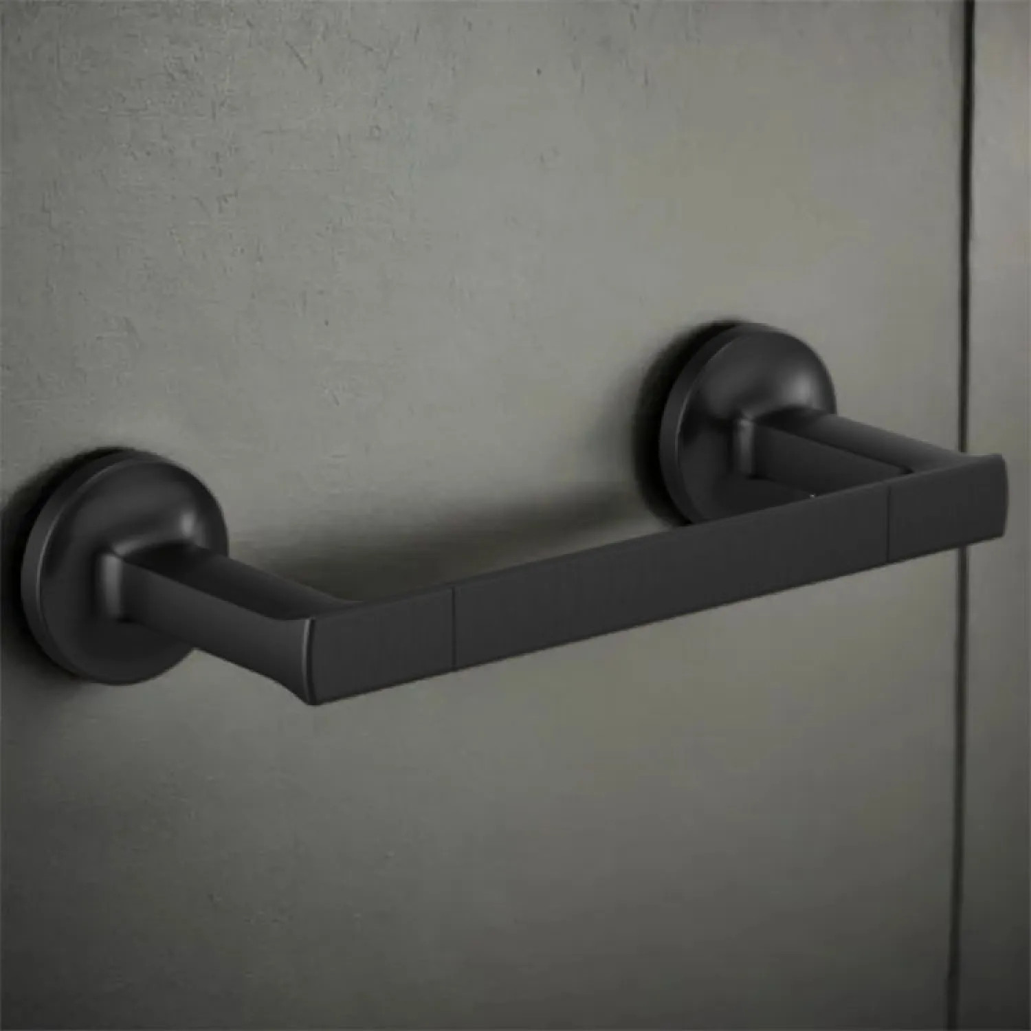 Brizo Kintsu 8" Wall-mounted Mini Towel Bar, Metal Constructed, Matte ...