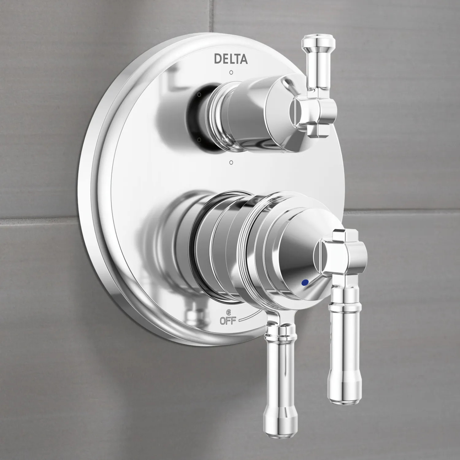 Delta Broderick Monitor 17 Series Integrated Diverter Trim, 6-Setting ...