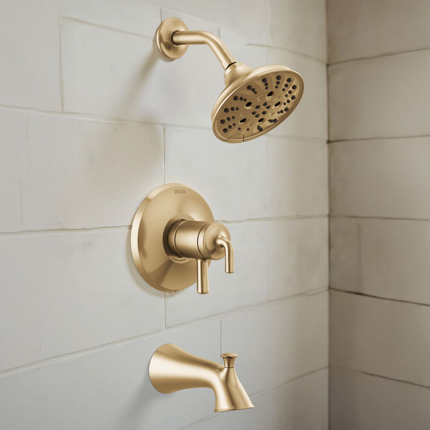 Delta Kayra Monitor 17 Series Tub & Shower Trim, Pressure Balance, Two ...