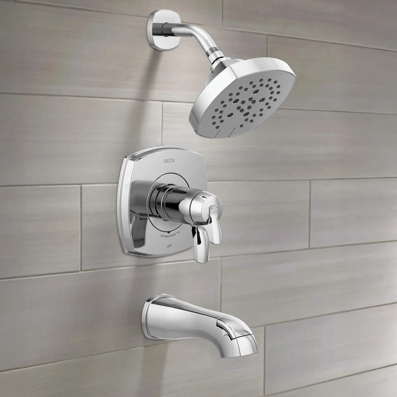 Delta Stryke TempAssure 17T Series Tub & Shower, Five-Setting ...