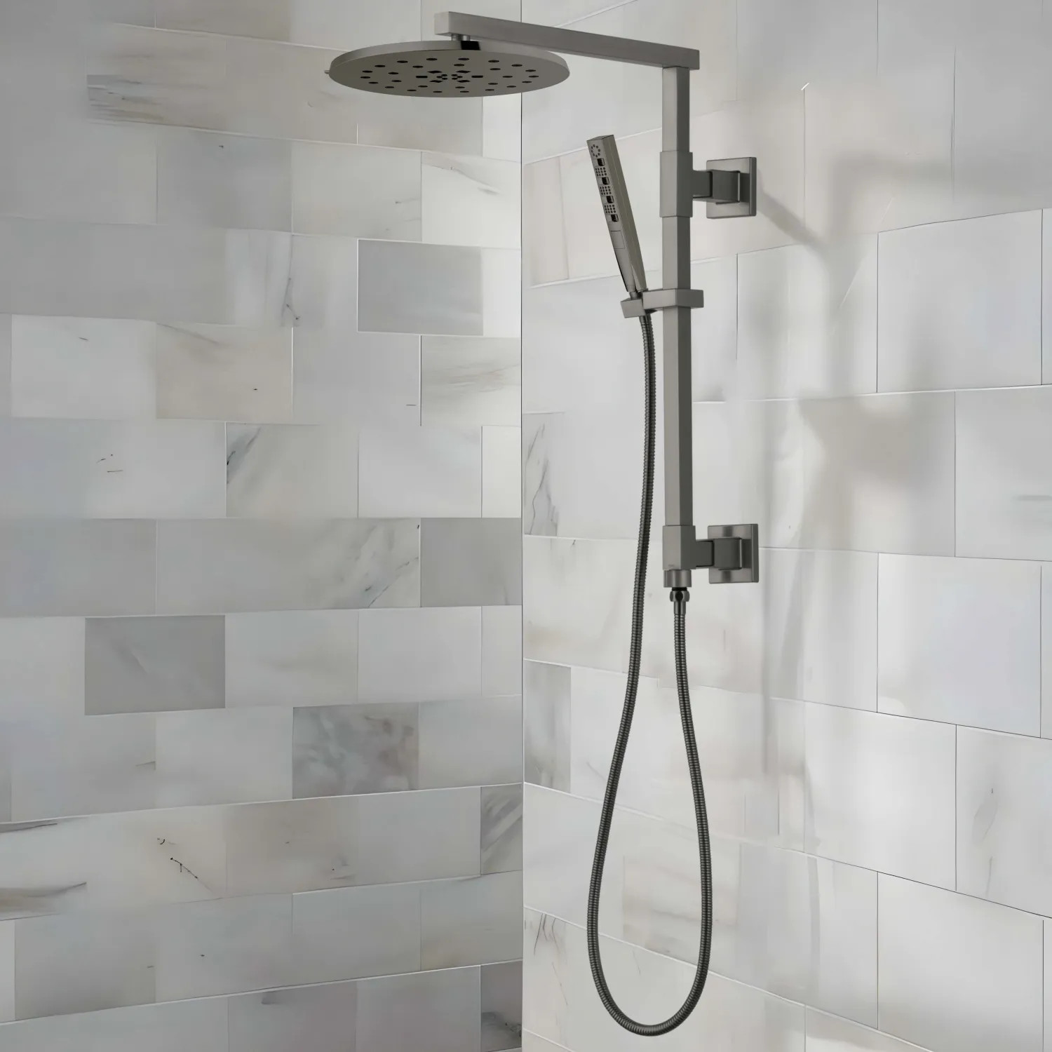 Delta Emerge Universal Showering 18" Angular Shower Column, 3-Way ...