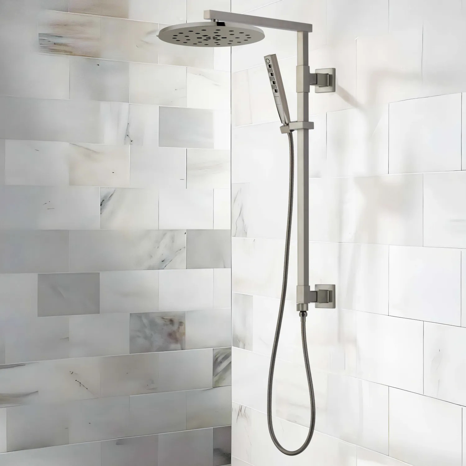 Delta Emerge Universal Showering 26" Angular Shower Column, 3-Way ...