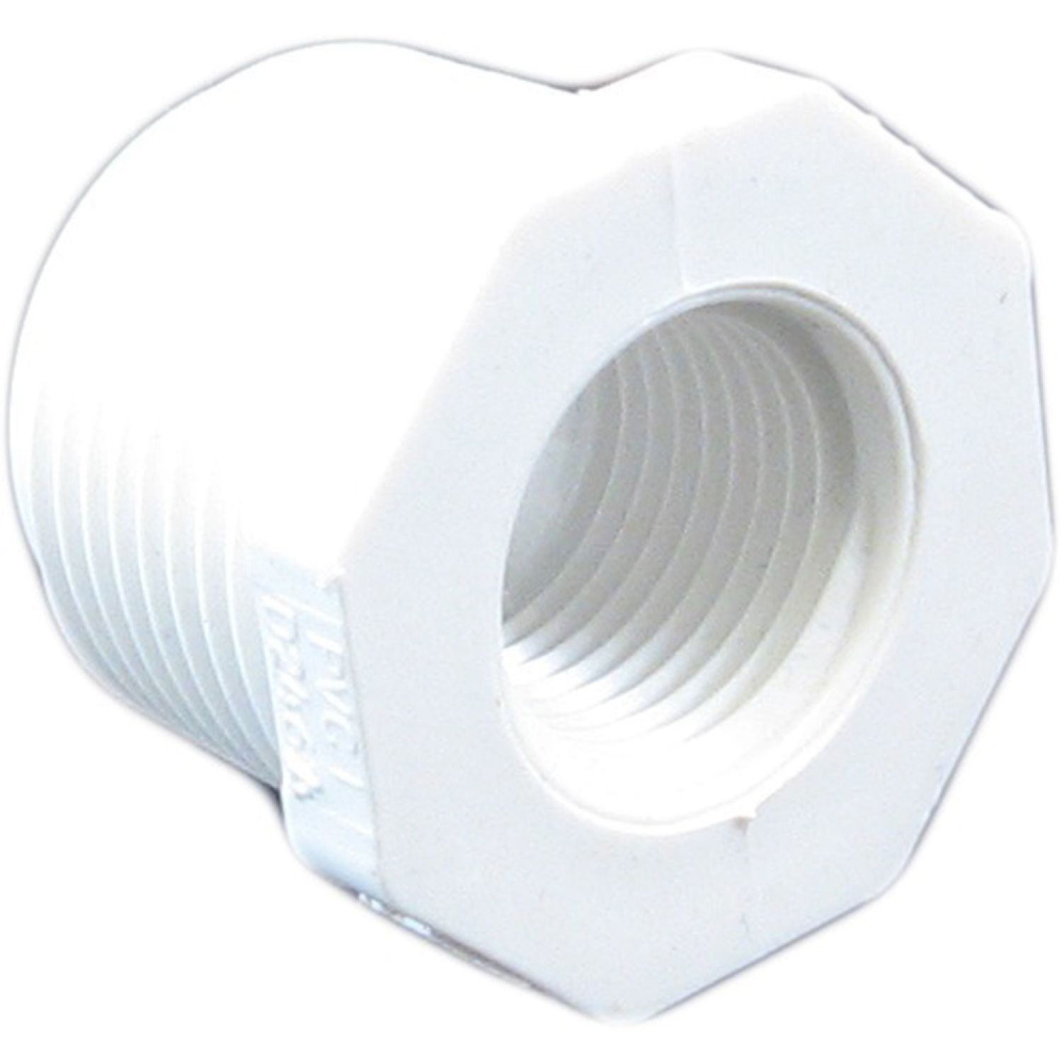 PVCB112TT Schedule 40 PVC Bushing, 1 x 1/2 Inch | PlumbersStock