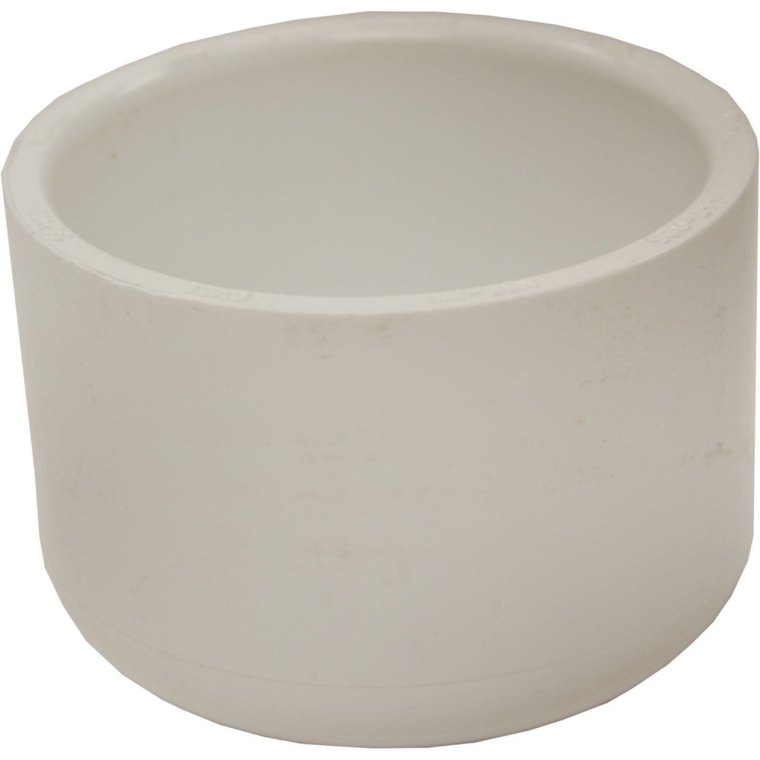PVCCAP212 Schedule 40 PVC Slip Cap, 2-1/2 Inch | PlumbersStock