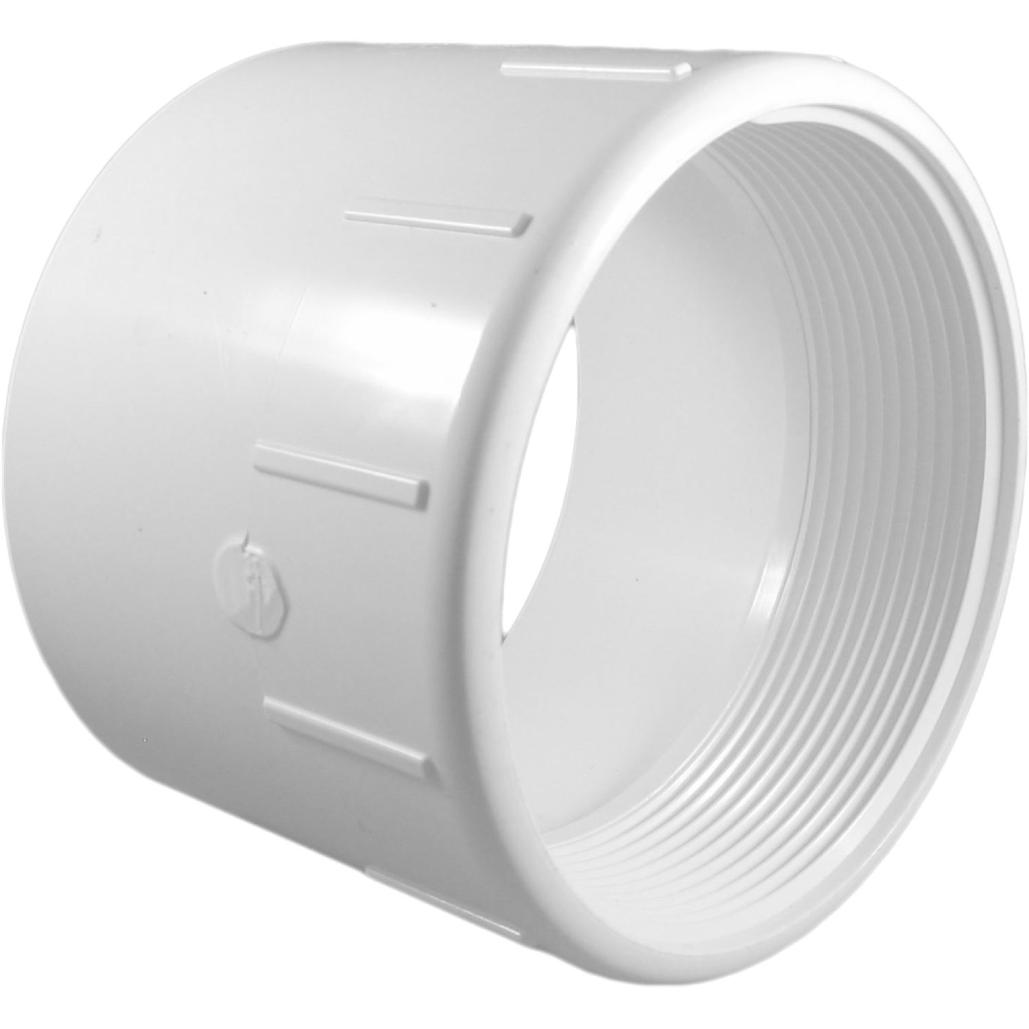 PVCFE4 Schedule 40 PVC Female Adapter, 4 Inch | PlumbersStock