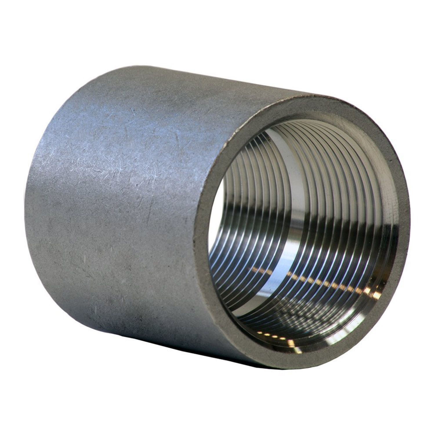 304 Stainless Steel Coupling, 1-1/2" - SS304CUP112 | PlumbersStock