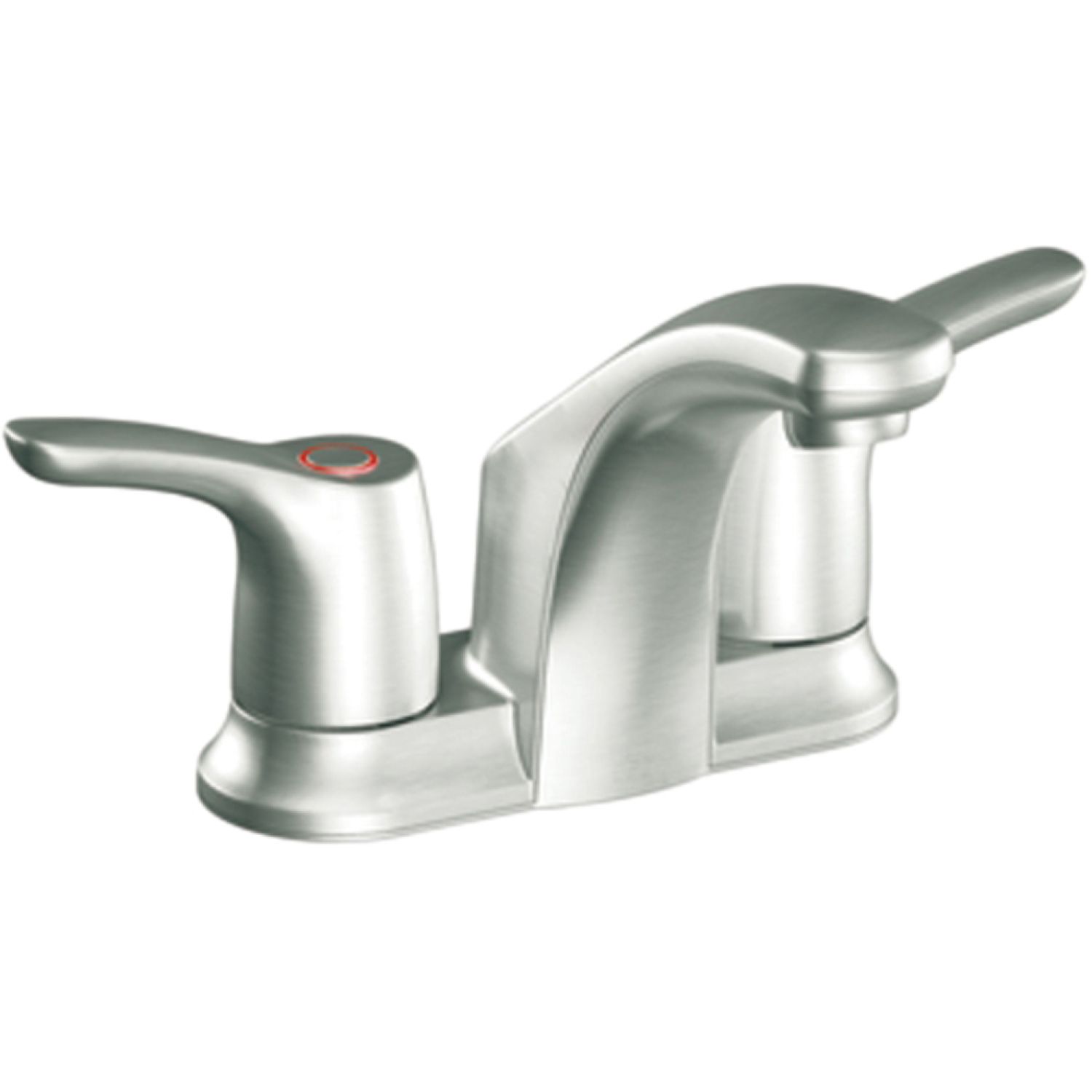 Moen CFG CA42213BN Baystone Two-Handle Centerset Bathroom Faucet ...