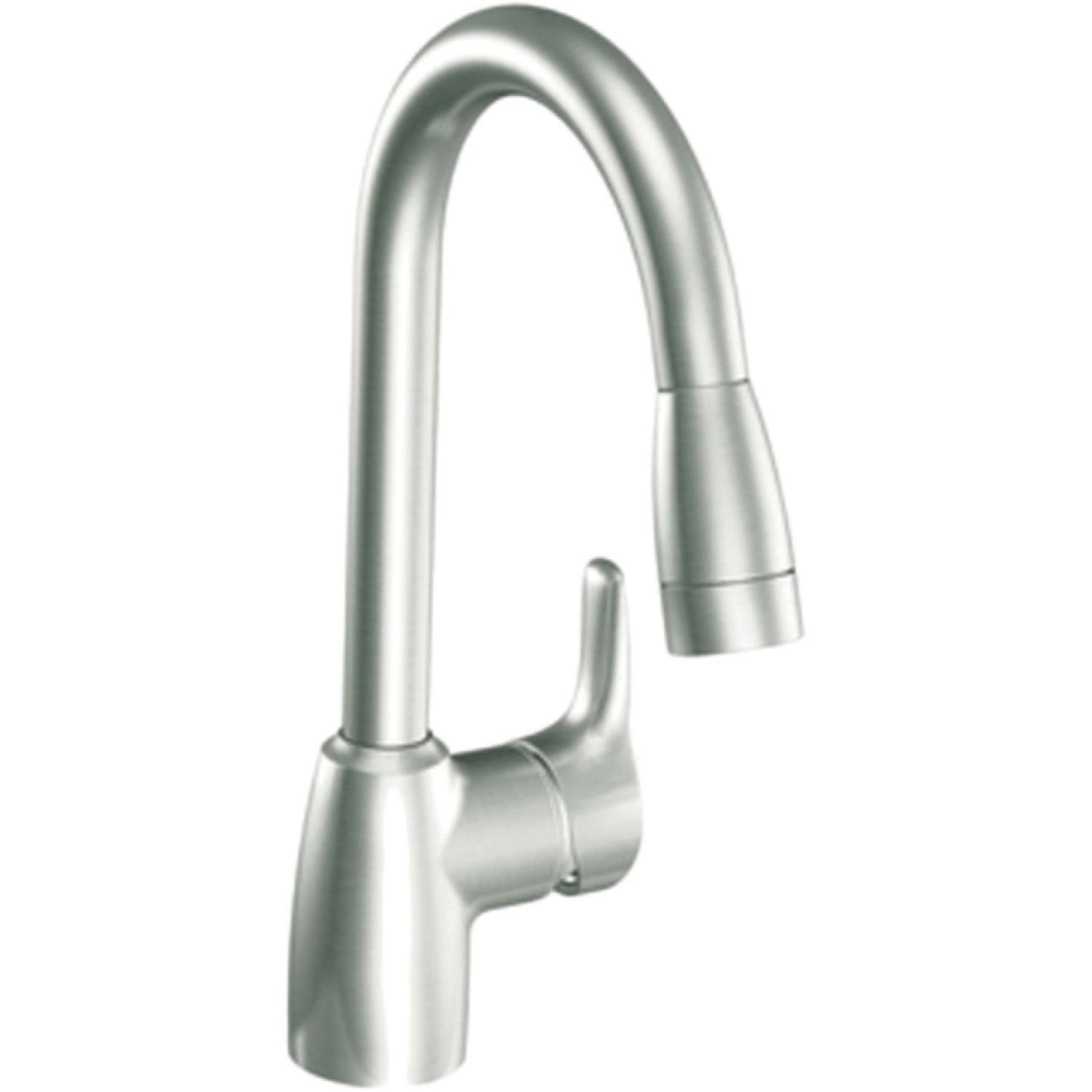 Moen CFG One Handle Pulldown Kitchen, Classic Stainless - 42519CSL