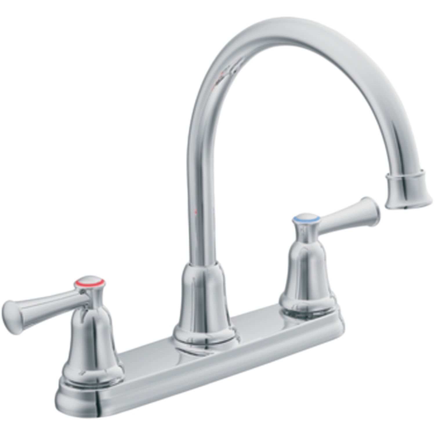Moen CFG CA41611 Capstone Series Two-Handle Kitchen Faucet (Chrome)