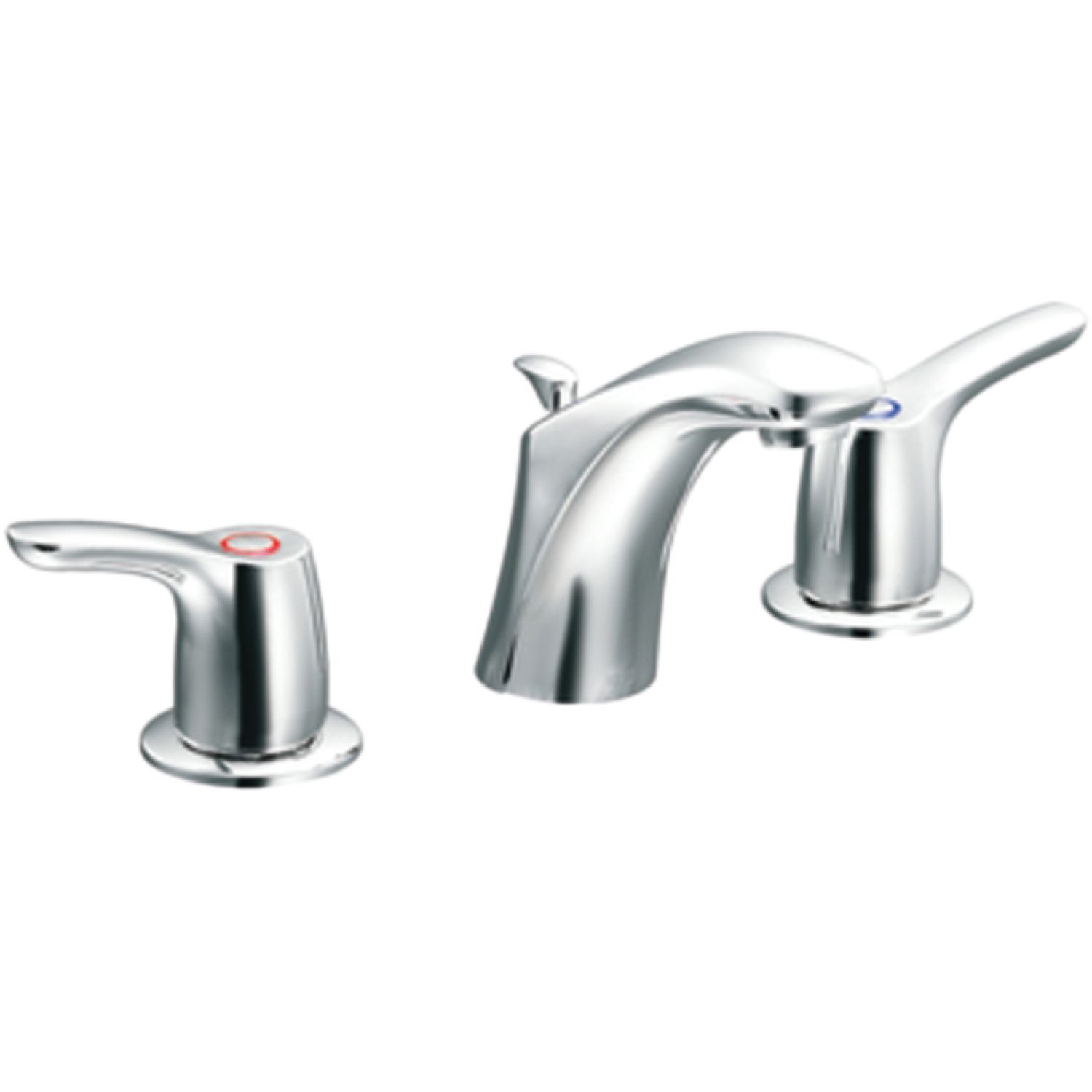 Moen CFG 42111 Baystone Two Handle Widespread Bathroom Faucet, Chrome