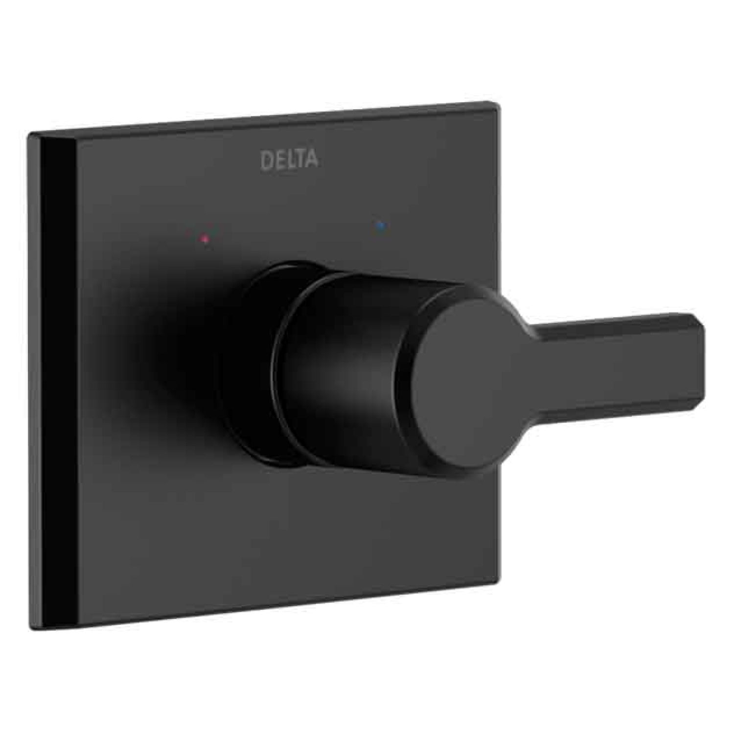 Delta Pivotal Monitor 14 Series Valve Trim, Lever Handle, Matte Black ...