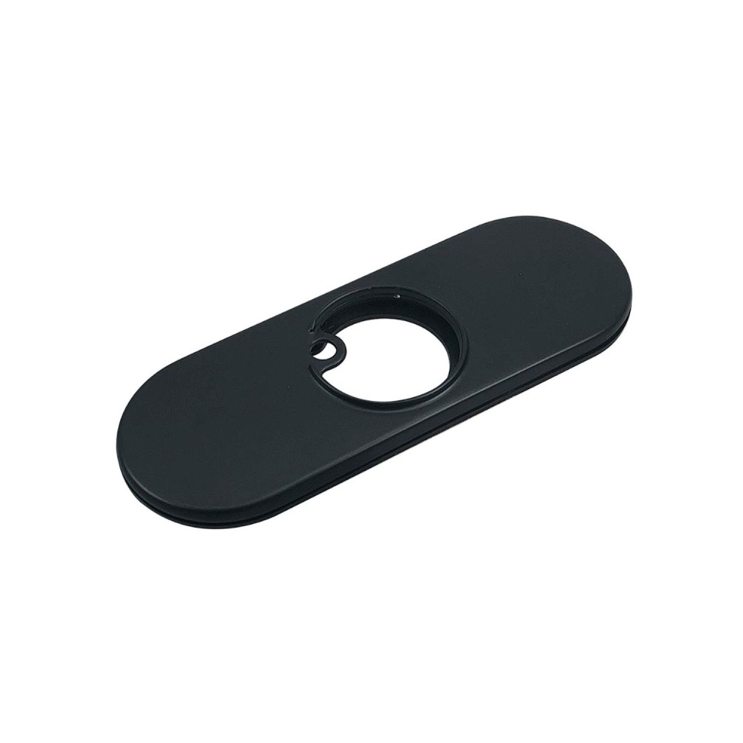 Delta Trinsic 6in Matte Black Escutcheon for 559HAR-BL-DST Single ...