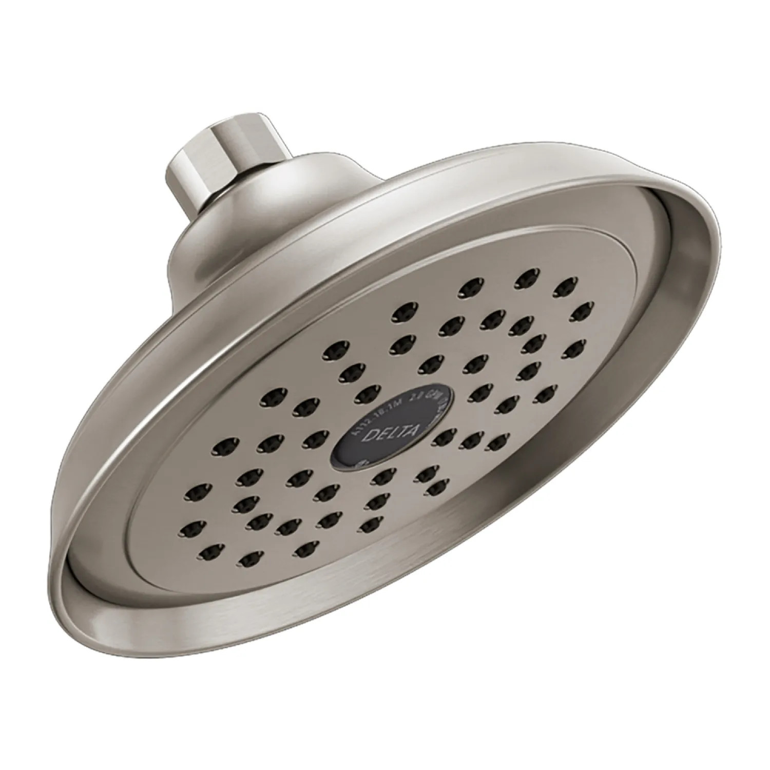 Delta Silverton Shower Head, Round, Touch-Clean, Watersense, 1.75 GPM ...
