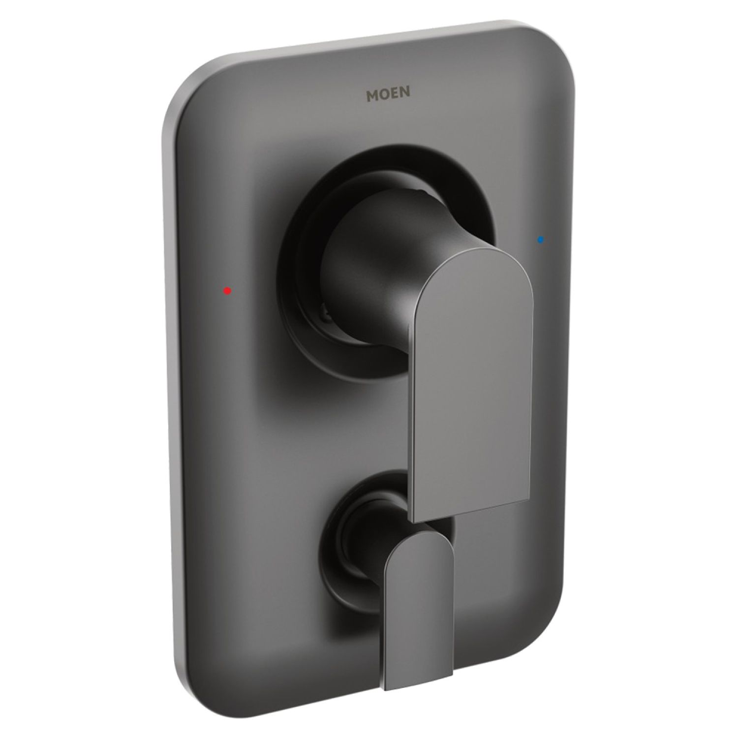 Moen Genta LX Posi-Temp Valve Trim w/ Diverter, Lever Handles, Matte ...
