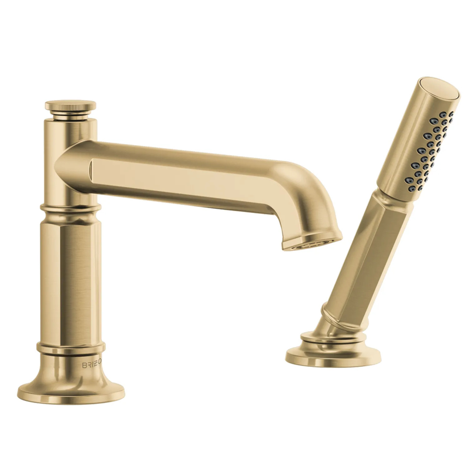 Brizo Invari Roman Tub Faucet Trim with Single-Function Handshower ...