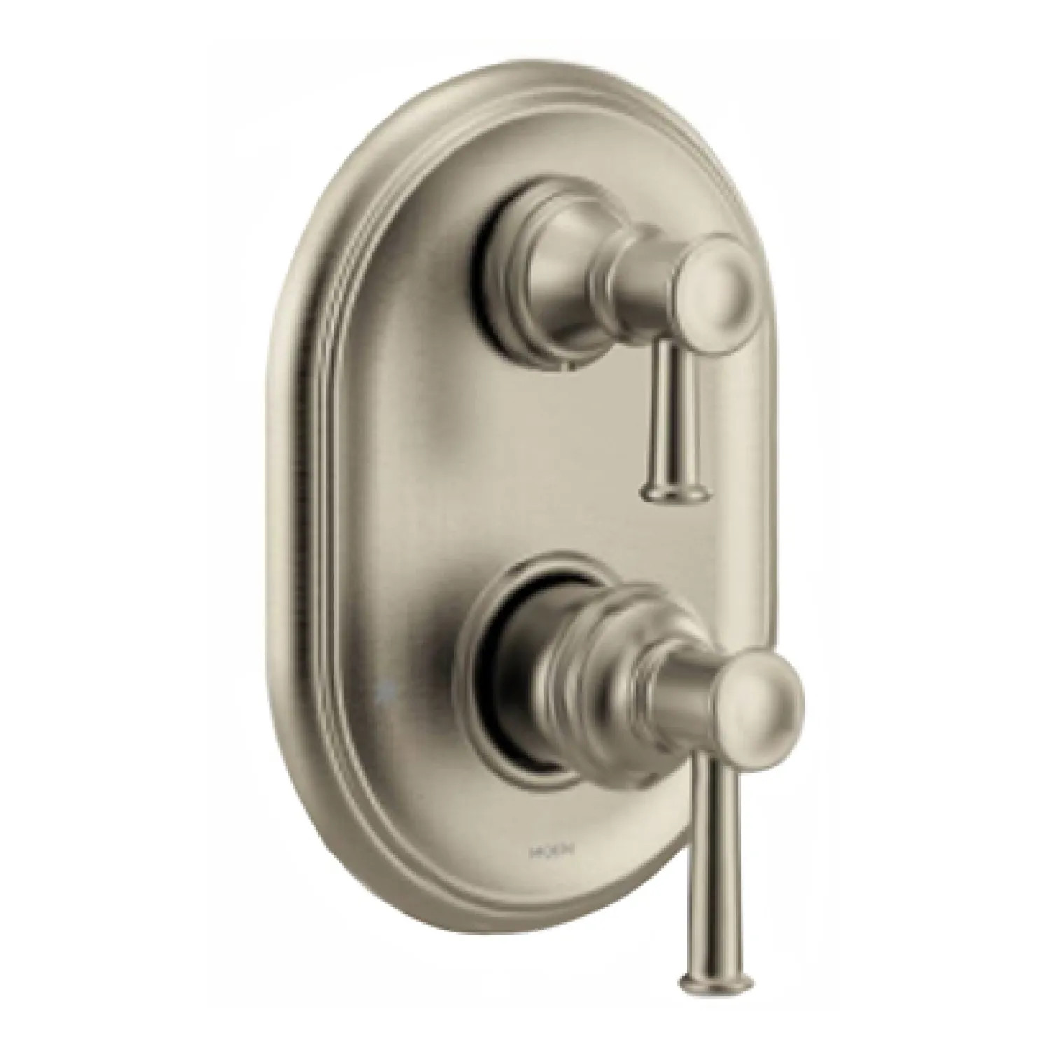Moen Belfield M-CORE 3-Series Valve Trim w/ Transfer, Lever Handles ...
