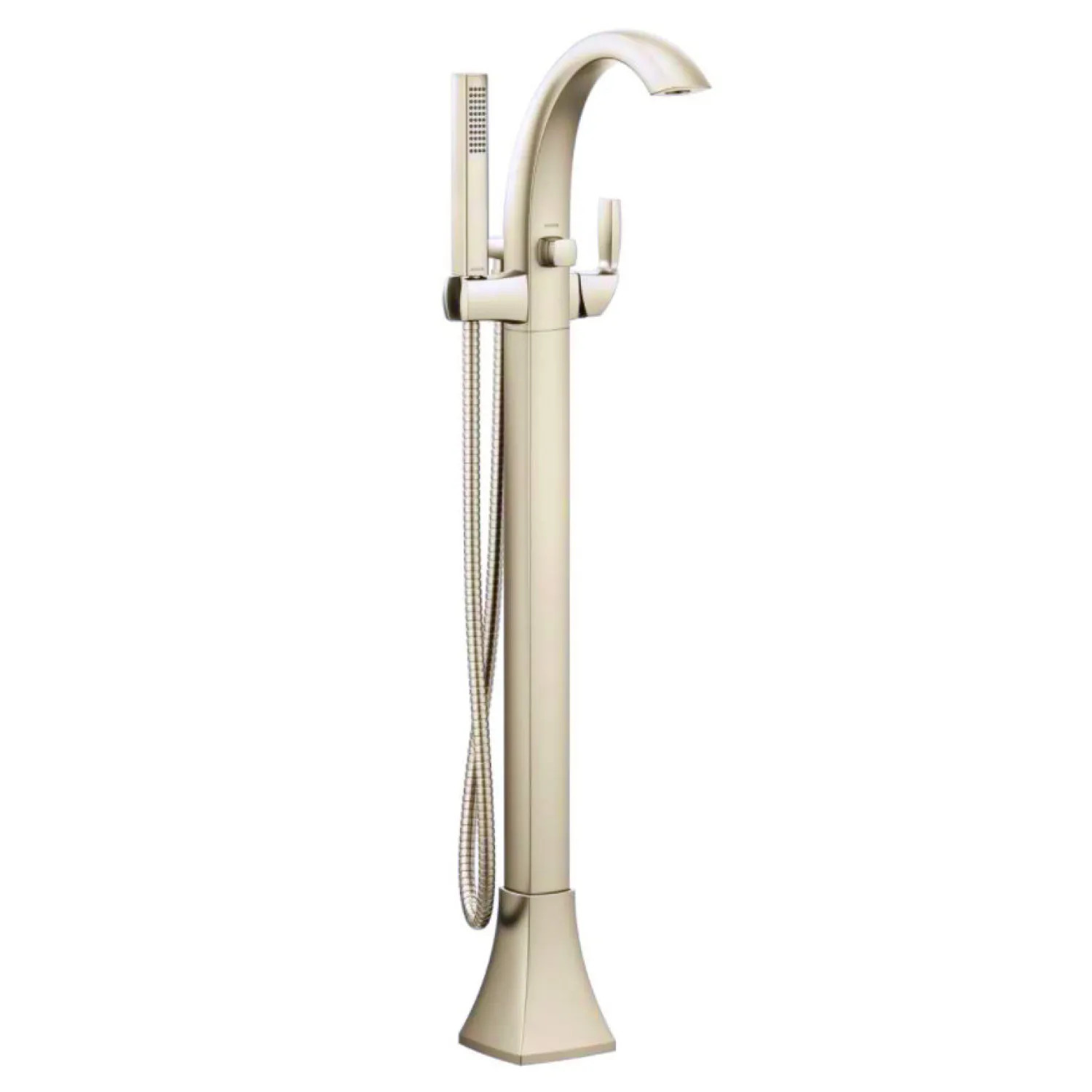 Moen Voss 6 GPM Single-Handle Freestanding Tub Filler with 1.75 GPM ...