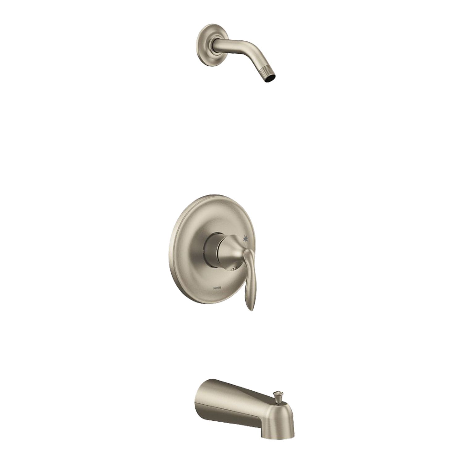 Moen Eva M-Core 2 Series Tub/Shower Faucet, Single Lever Handle, M-PACT ...