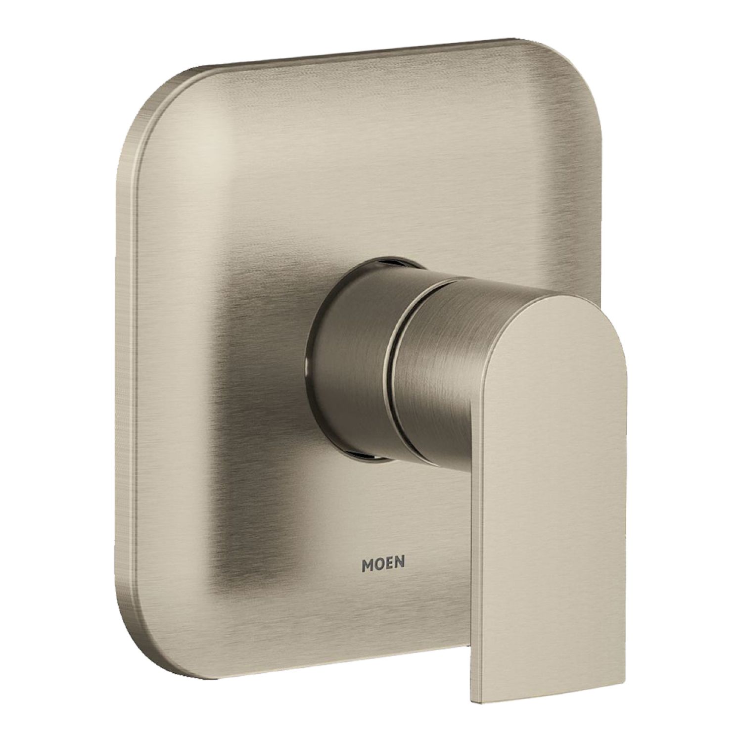 Moen Genta LX M-CORE 2-Series Valve Trim, Lever Handle, Brushed Nickel ...