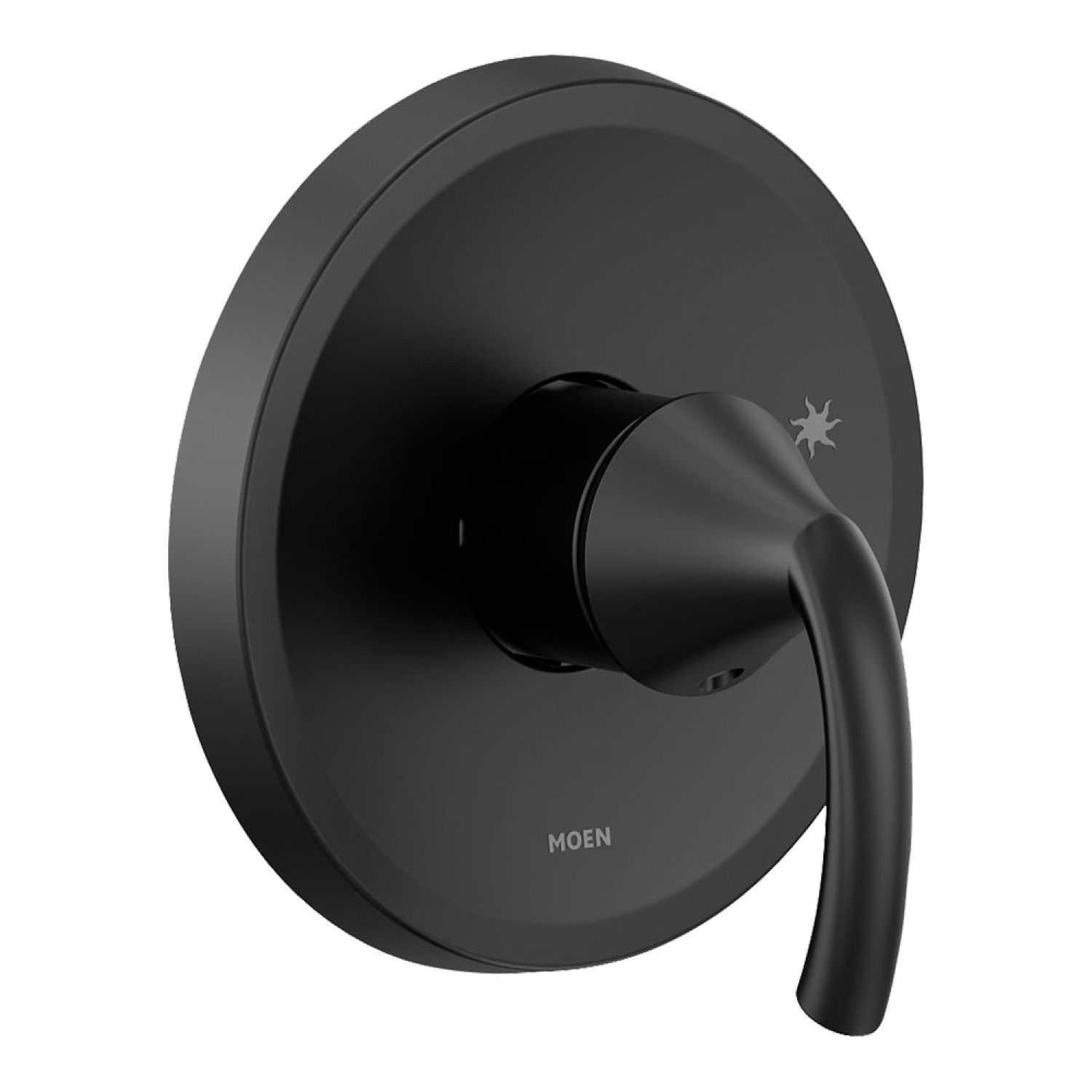 Moen Glyde M-CORE 2-Series Valve Trim, Lever Handle, Matte Black - UT2741BL
