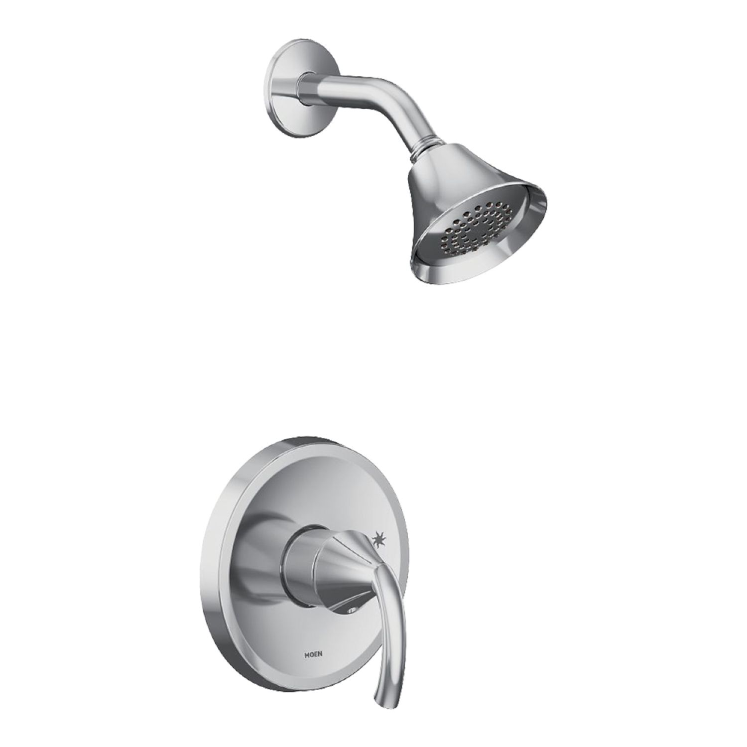 Moen Glyde M-Core 2-Series Single-Handle Shower Faucet, One-Function, 1 ...