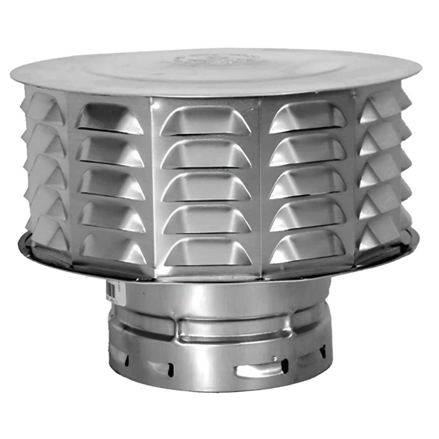 AmeriVent Snap-lock Vent Cap 4" Connection - 4ECW | PlumbersStock