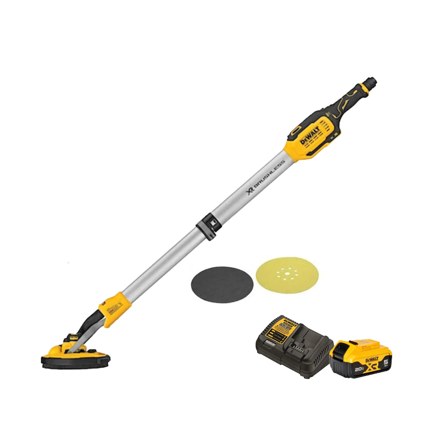 DeWALT DCE800P2 20V Cordless Drywall Sander Kit | PlumbersStock