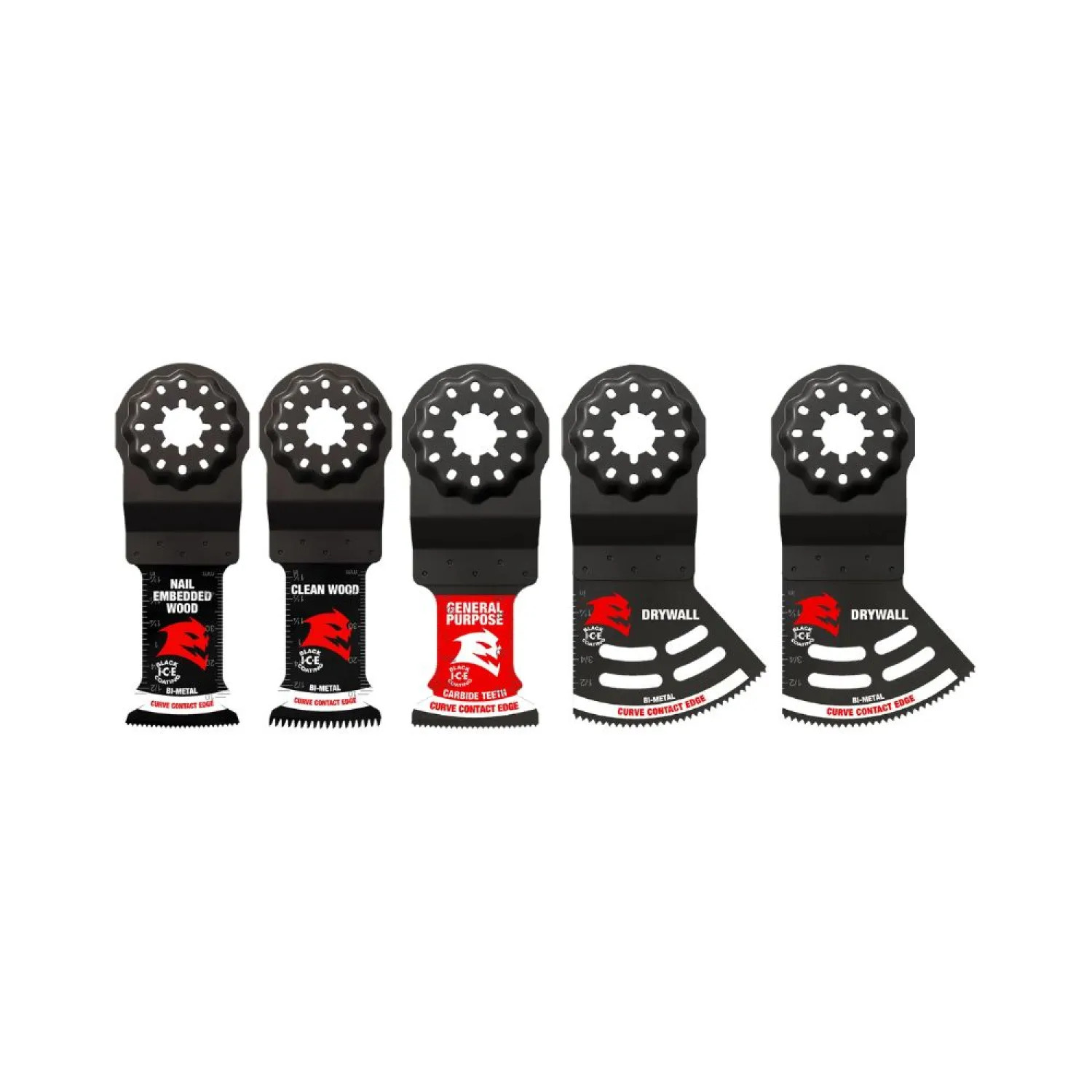 Diablo 5-Piece Starlock General Purpose Oscillating Blade Set - DOS5S