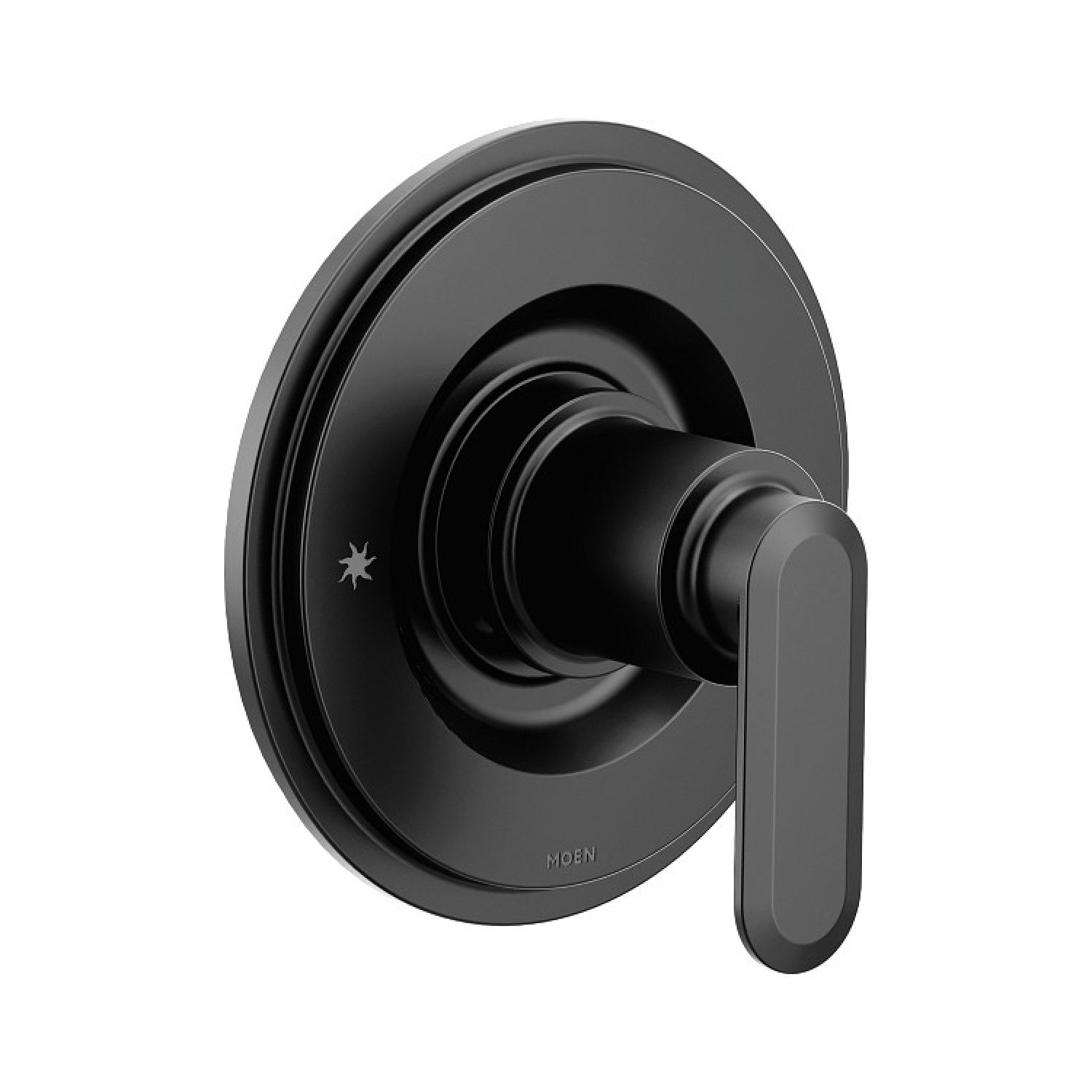 Moen Greenfield Posi-Temp Single-Handle Valve Trim, Lever Handle, Matte Black - T2221BL