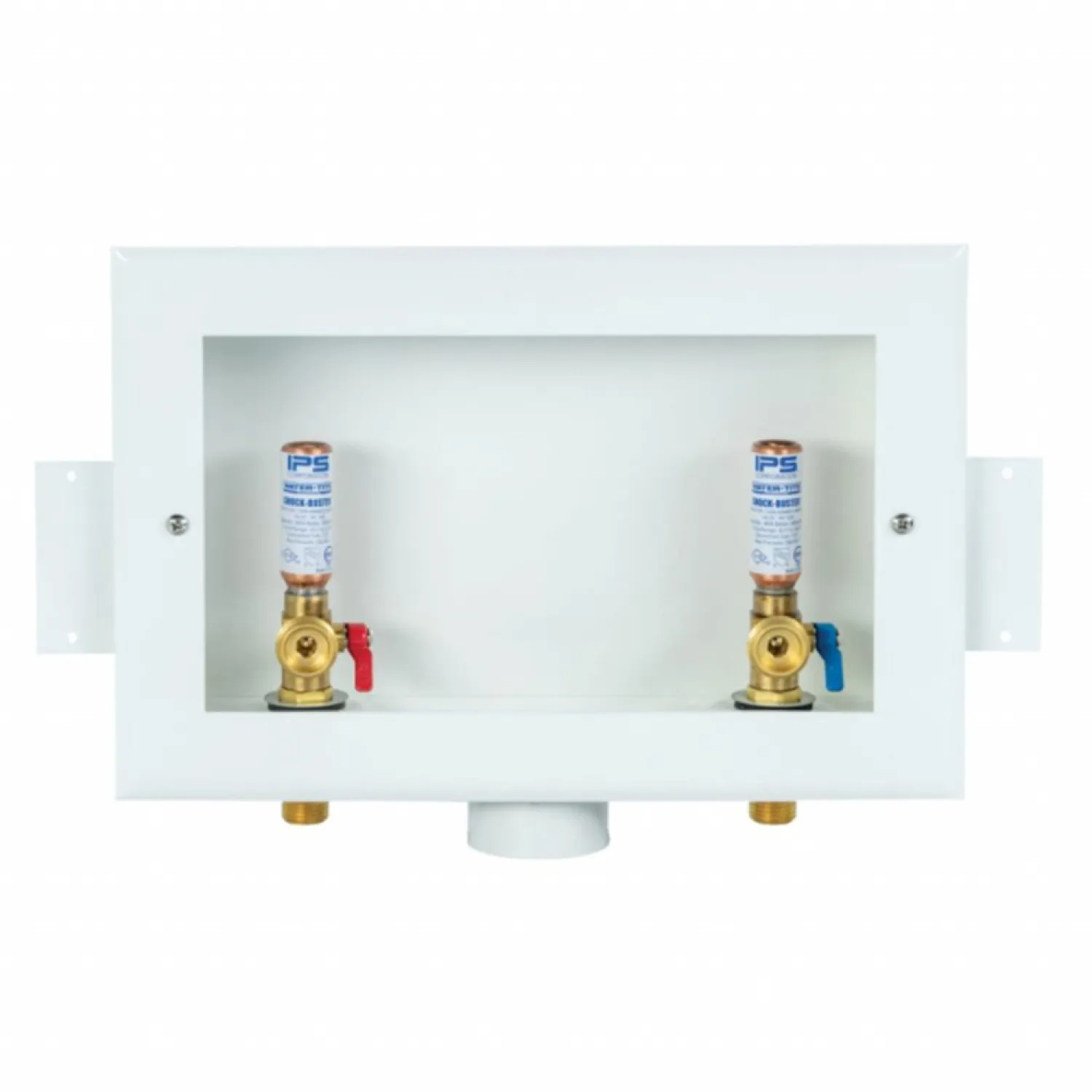 Guy Gray T200QT Washer Outlet Box w/ Quarter-Turn Valves, 1/2" Sweat ...