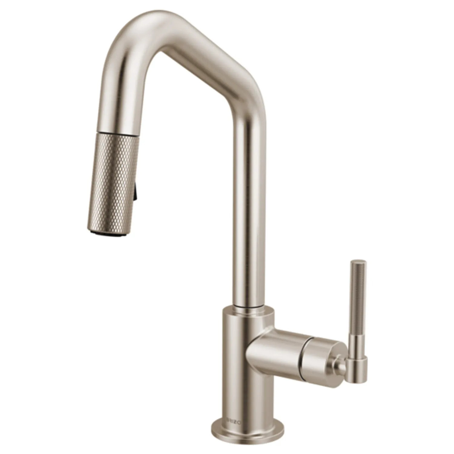 Brizo Litze Pull-Down Prep Faucet with Angle Spout - Knurled Handle, 1. ...