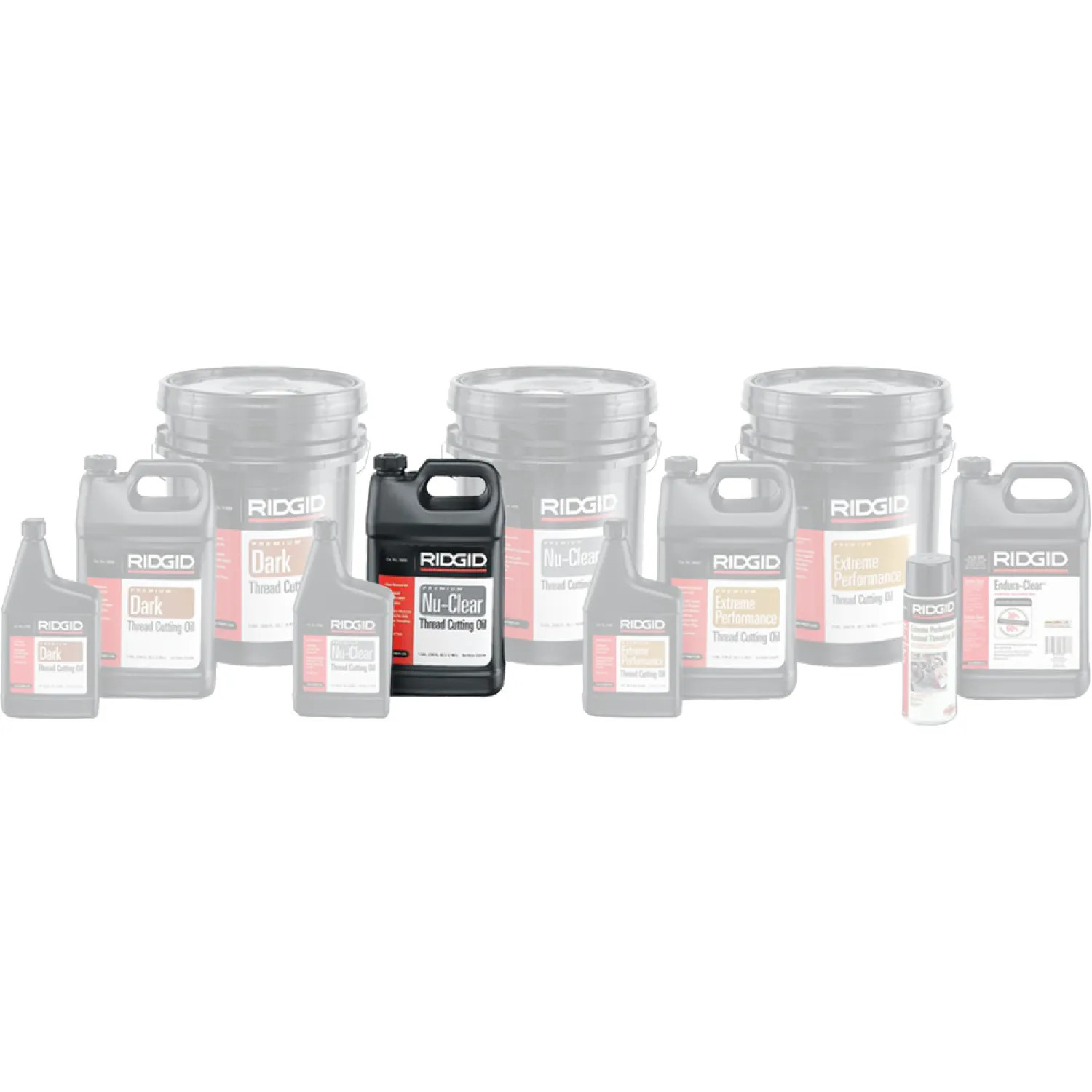 Ridgid 70835 1 Quart Nu-Clear Plus Threading Oil Low Odor Anti-Misting