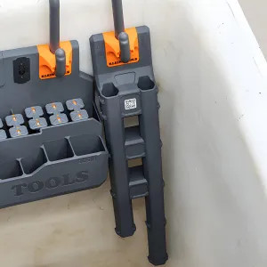 Klein Auger Bit Storage Module with 2 Compartments , S-Hook, Impact ...